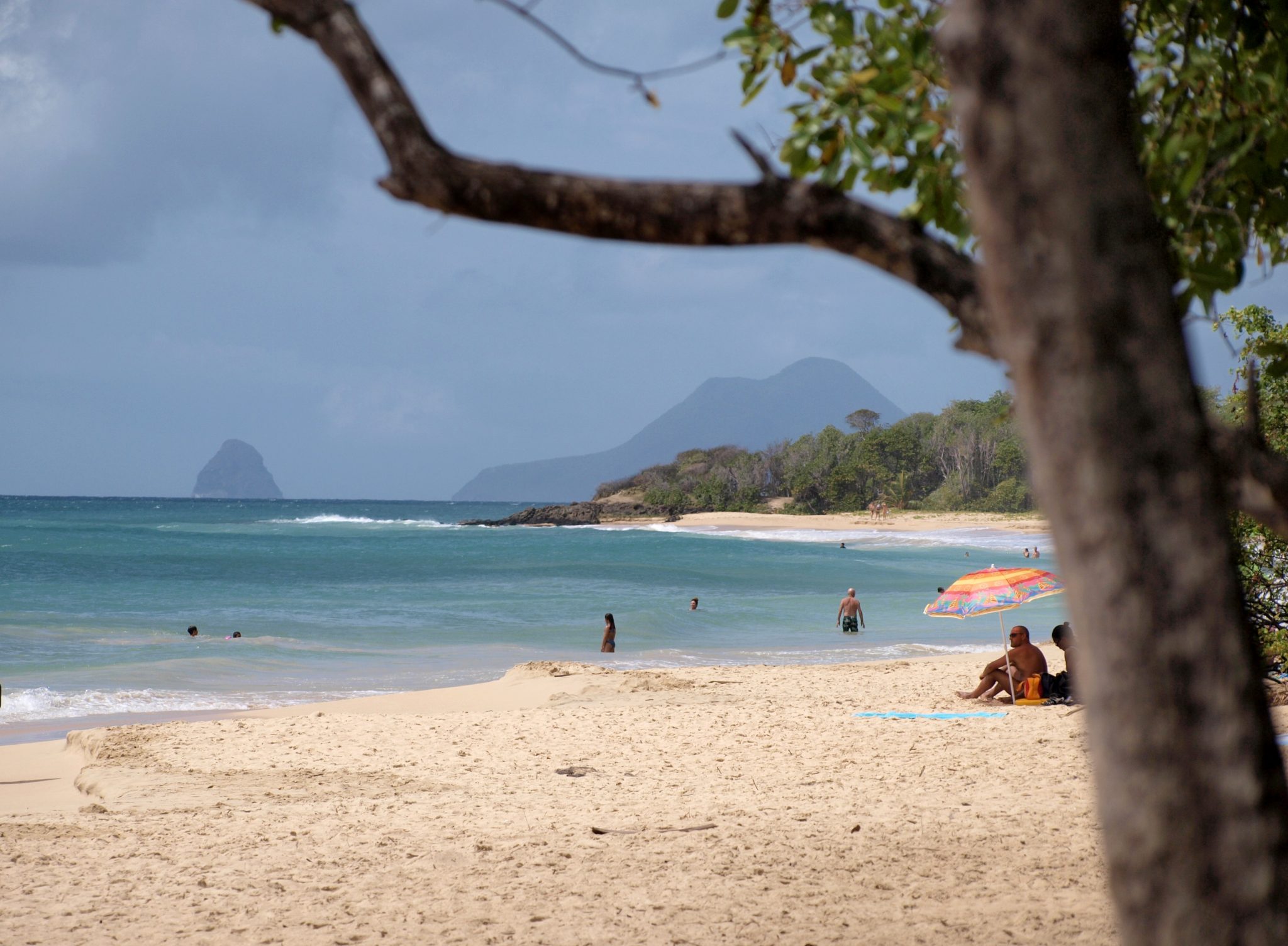 la plage des Salines - Les marches de Paulina